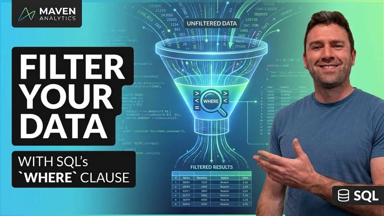 Learn SQL: How to Filter Your Data Using the WHERE Clause
