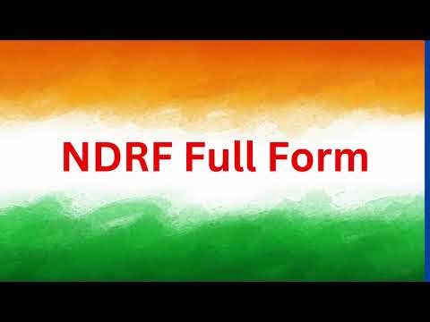 NDRF Full Form #NDRF #NDRFmeaning #NDRFFullForm
