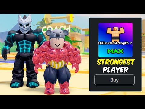 Unlocking ULTIMATE STRENGTH as a NOOB in Gym Star Simulator