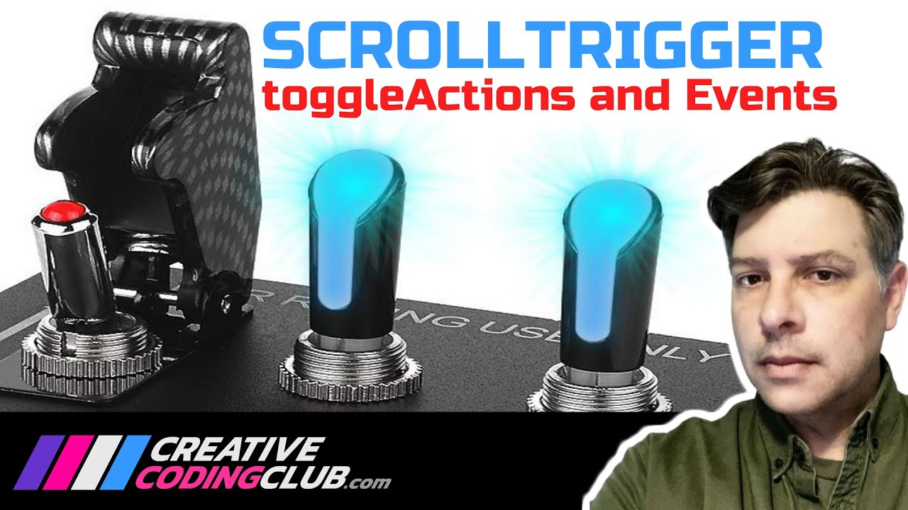 GSAP ScrollTrigger toggleActions and Events Quick Tip