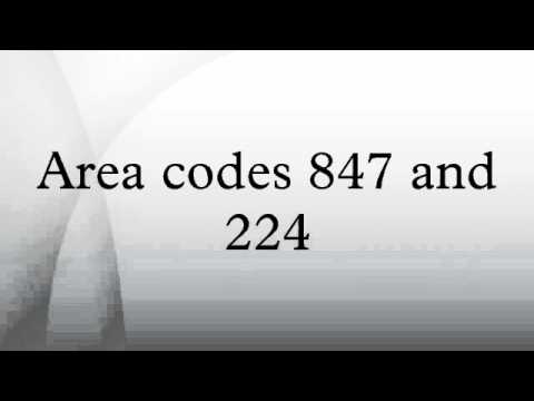 Area codes 847 and 224