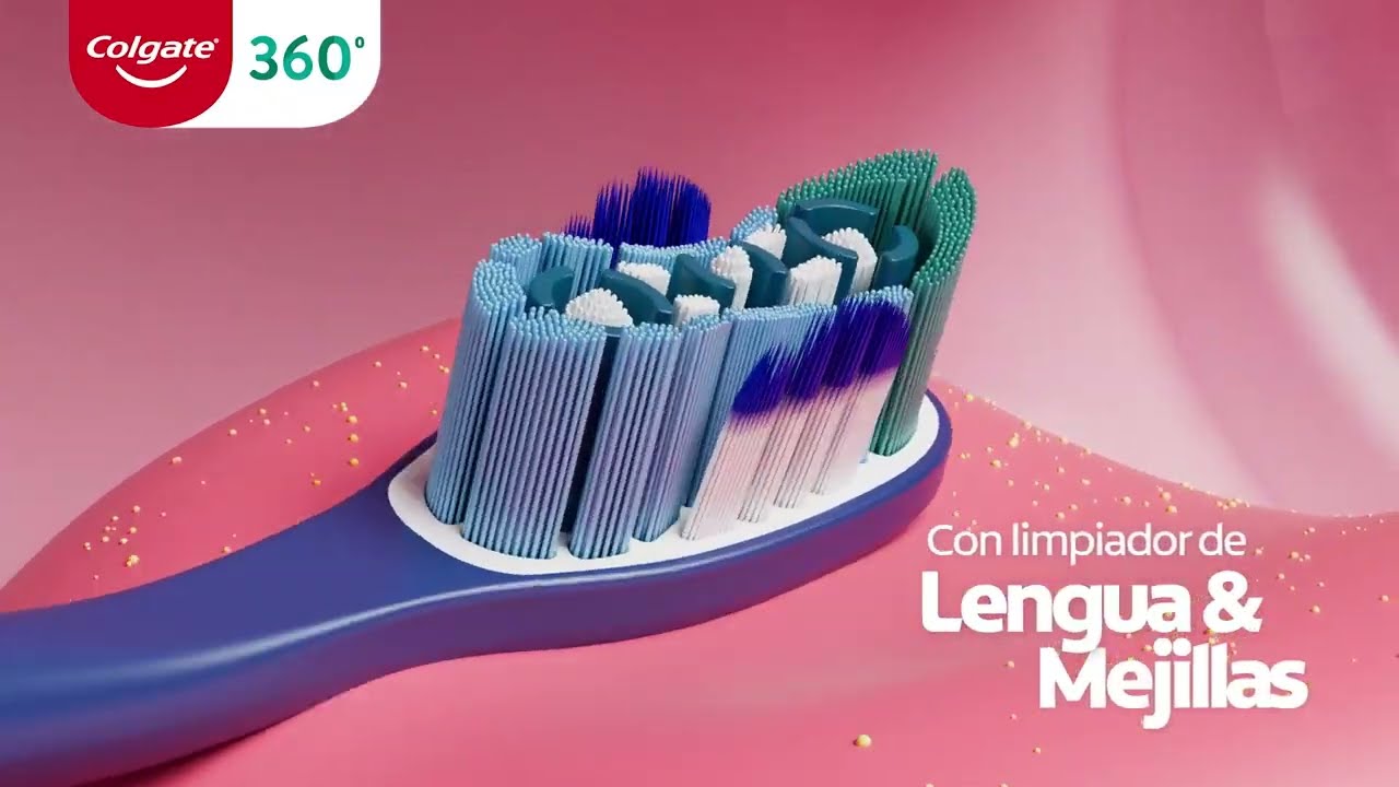 Cepillo de Dientes Colgate 360° Limpieza Completa