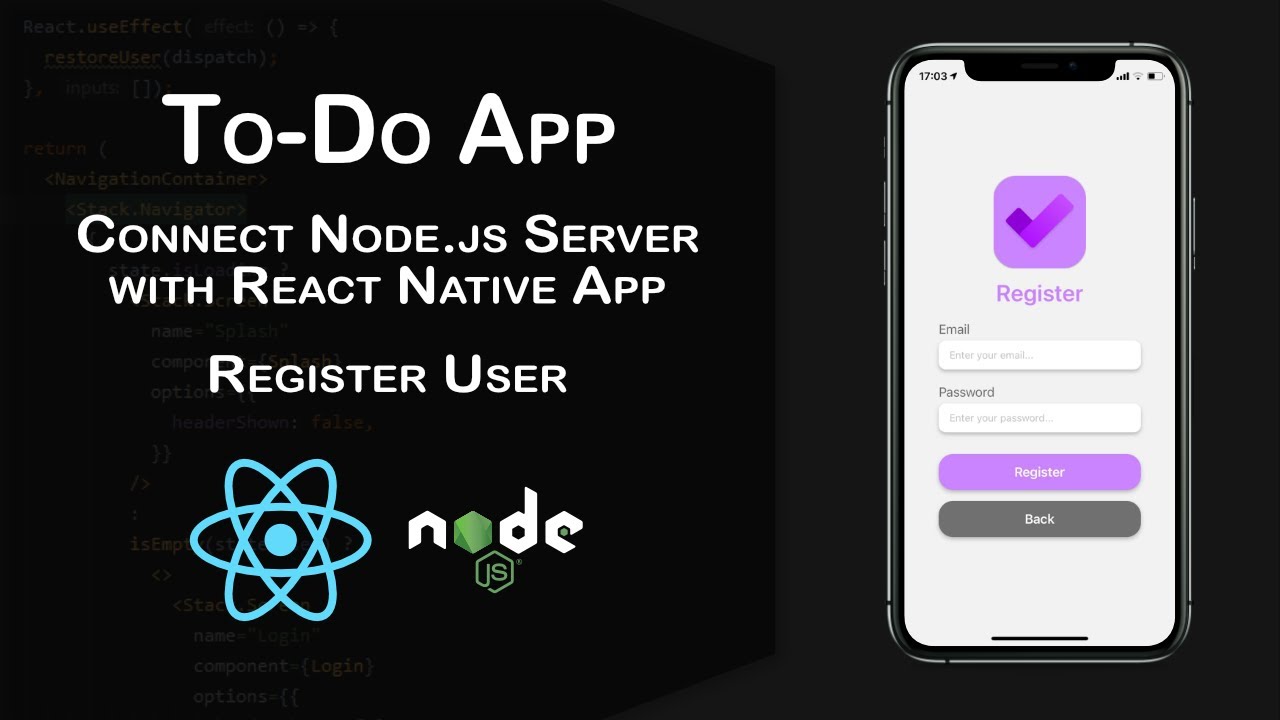 Connect Node.js Server with React Native App - Part 3