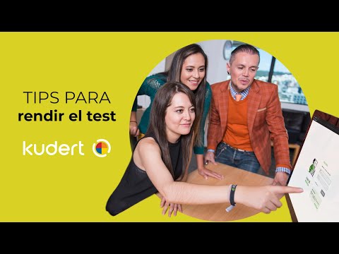 Tips para rendir el test Kudert