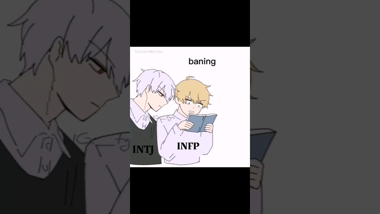 Intj & infp when He produced what he had patience.. 😝😂 #mbti #shorts