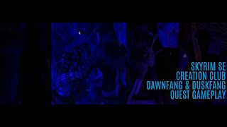 Skyrim SE MODDED GAMEPLAY - CC Dawnfang and Duskfang at Skyrim Special ...