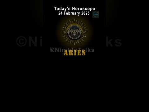 Aries Daily Horoscope - Career, Money & Love Predictions | February 24, 2025