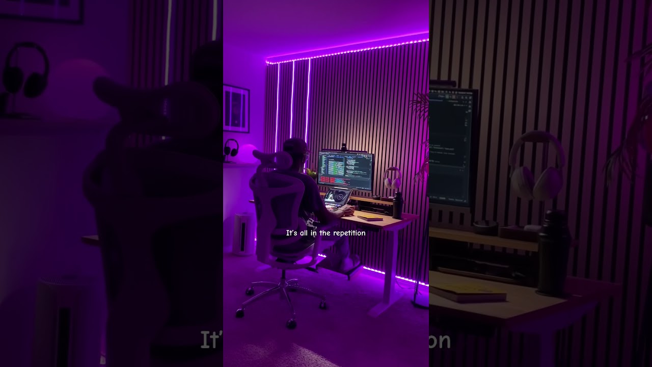 Coding is all about repetition and consistency. #coding #programming #softwareengineer