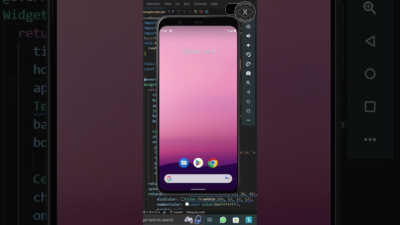 Flutter Rotatory Dialer || Flutter App || Phone Call Dialer In Flutter #flutter #flutterapp #app
