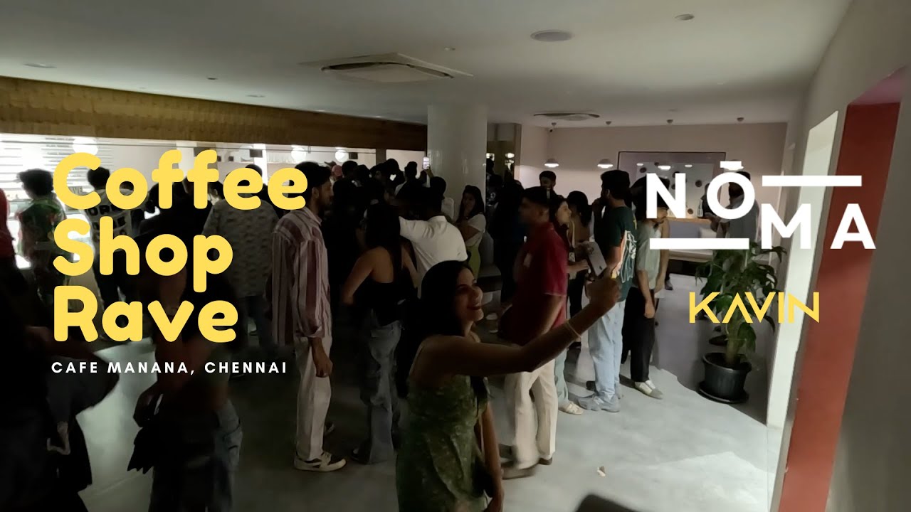 Coffee Shop Rave | DJ Kavin | Afro House Set | Chennai @ Cafe Manana