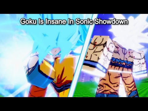 Goku Showcase In Sonic Showdown