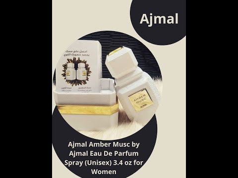 Ajmal Amber Musc by Ajmal Eau De Parfum Spray (Unisex) 3.4 oz for Women