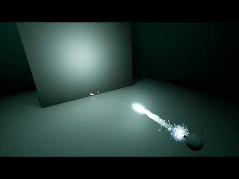 UE4 - Ice Projectile Magic - Real Time VFX