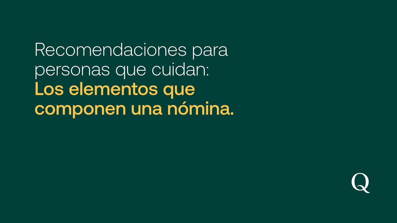 Cómo interpretar una nómina: Elementos clave