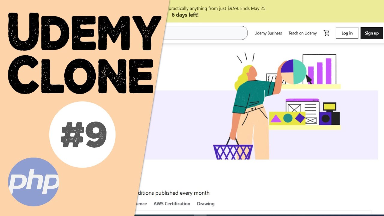 #09 Select method to load | Udemy clone from scratch in php | Quick programming tutorial