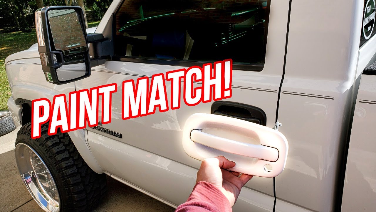 How To COLOR MATCH Your Own Truck Parts !
