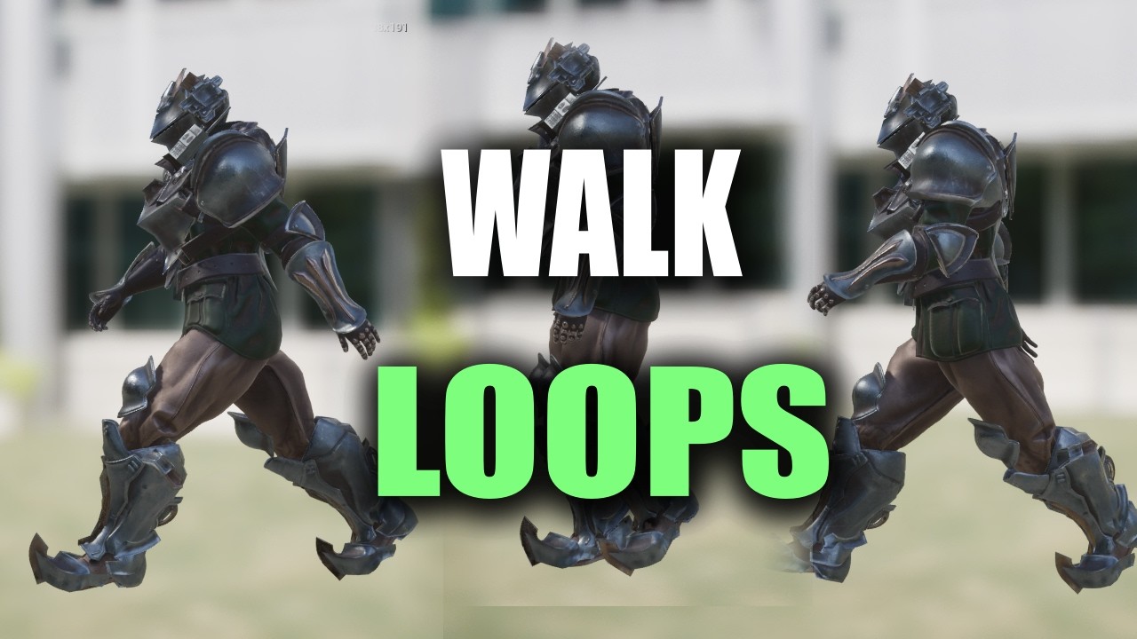 Easy Walk Loops (Cascadeur)