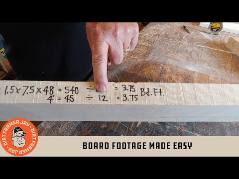 Board Footage Made Easy