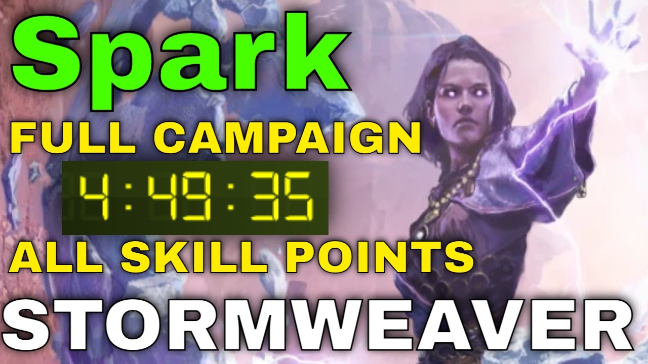 Twink Spark Stormweaver Leveling Guide - Path of Exile 2