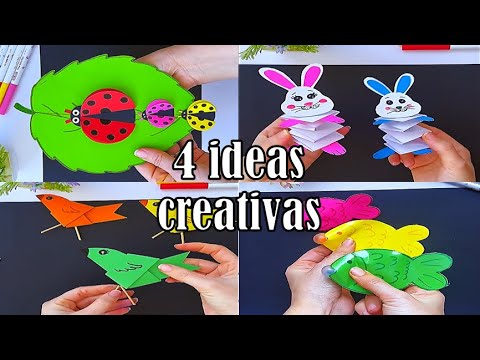 4 ideas de Manualidades para realizar en casa