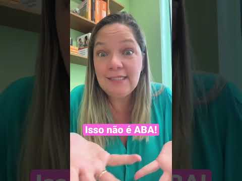 Cuidado com o que o profissional faz com seu filho. Isso não é ABA. #autismo #aba #tea
