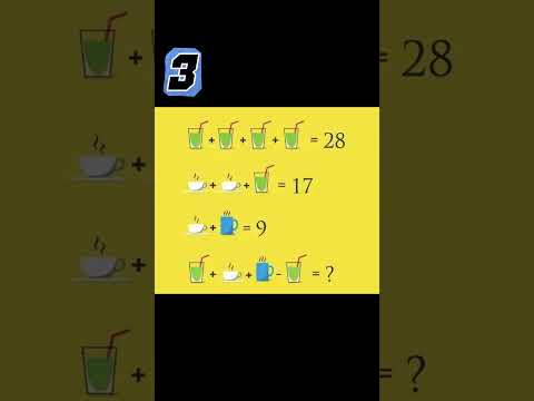 Can You Solve This Math Problem in 7 Seconds?#MathPuzzle #BrainTeaser #MathChallenge #MathRiddle