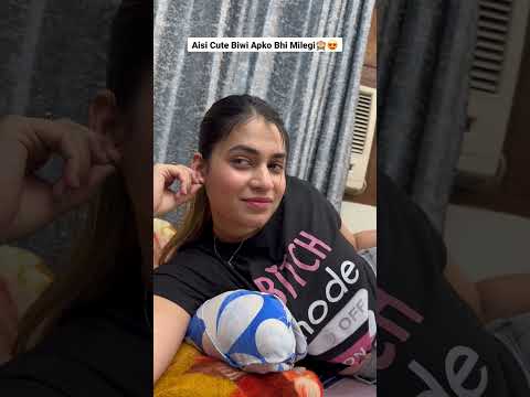 Aisi Cute Biwi Toh Har Ladke Ko Chahiyeπ #swatimonga #rajatswati #couplegoals #funny #comedy