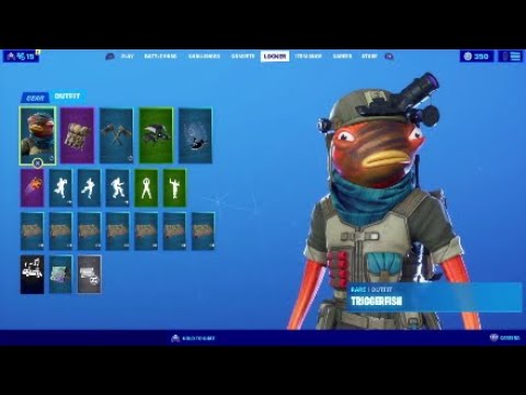 Fortnite: Triggerfish Showcase!!