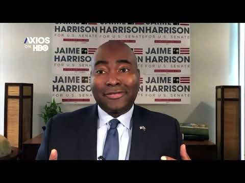 Jaime Harrison goes after Lindsey Graham for flip-flopping on Trump criticism