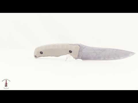 Yamabuki with Coyote Brown G-10 (OUS - OU-31 San Mai) by Kikuo Matsuda
