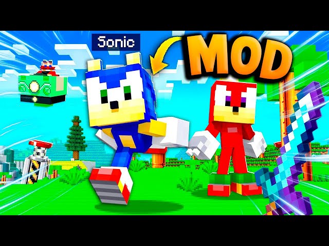 💎 La DIMENSIÓN de SONIC 😲 SONICRAFT Mod 🍃 Minecraft Mod