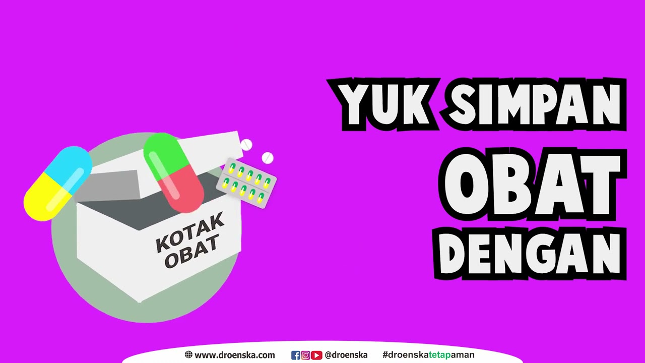 CARA SIMPAN OBAT YANG BENAR