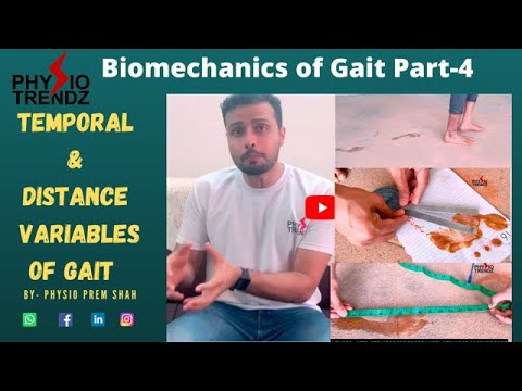 Measuring Gait Parameters, Step length, Stride length , degree of Toe out ||Gait Analysis