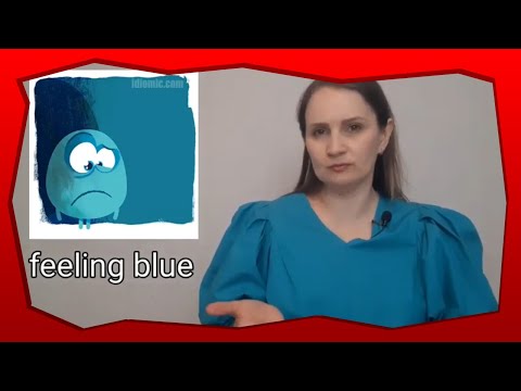 "Feeling blue" idiom origins