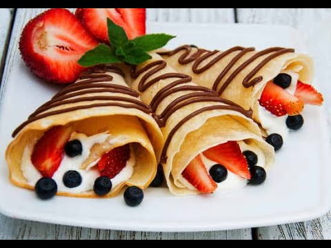 Are crêpes the same as pancakes? What exactly is a crêpe?#CREPES