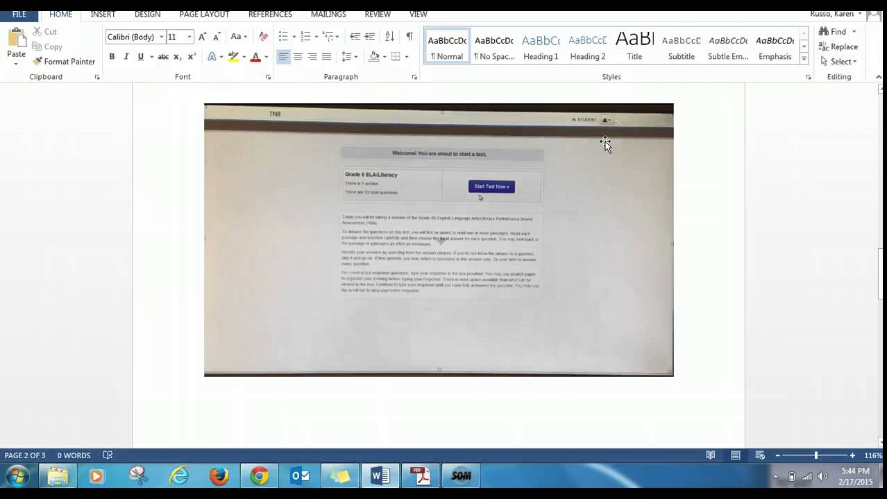 Test Administrator Tutorial for PearsonAccessNext