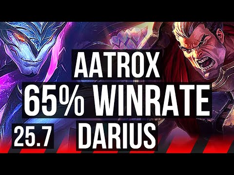 AATROX vs DARIUS (TOP) | 65% winrate | KR Master | 25.7