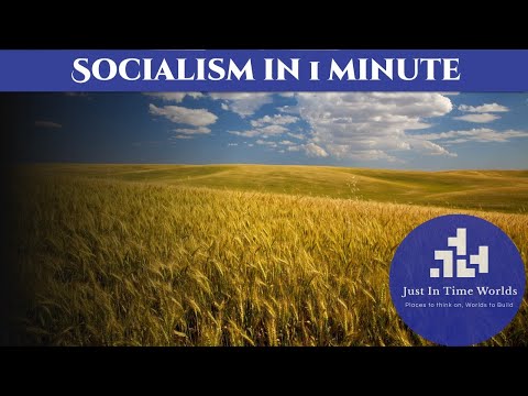 So what actually is socialism?