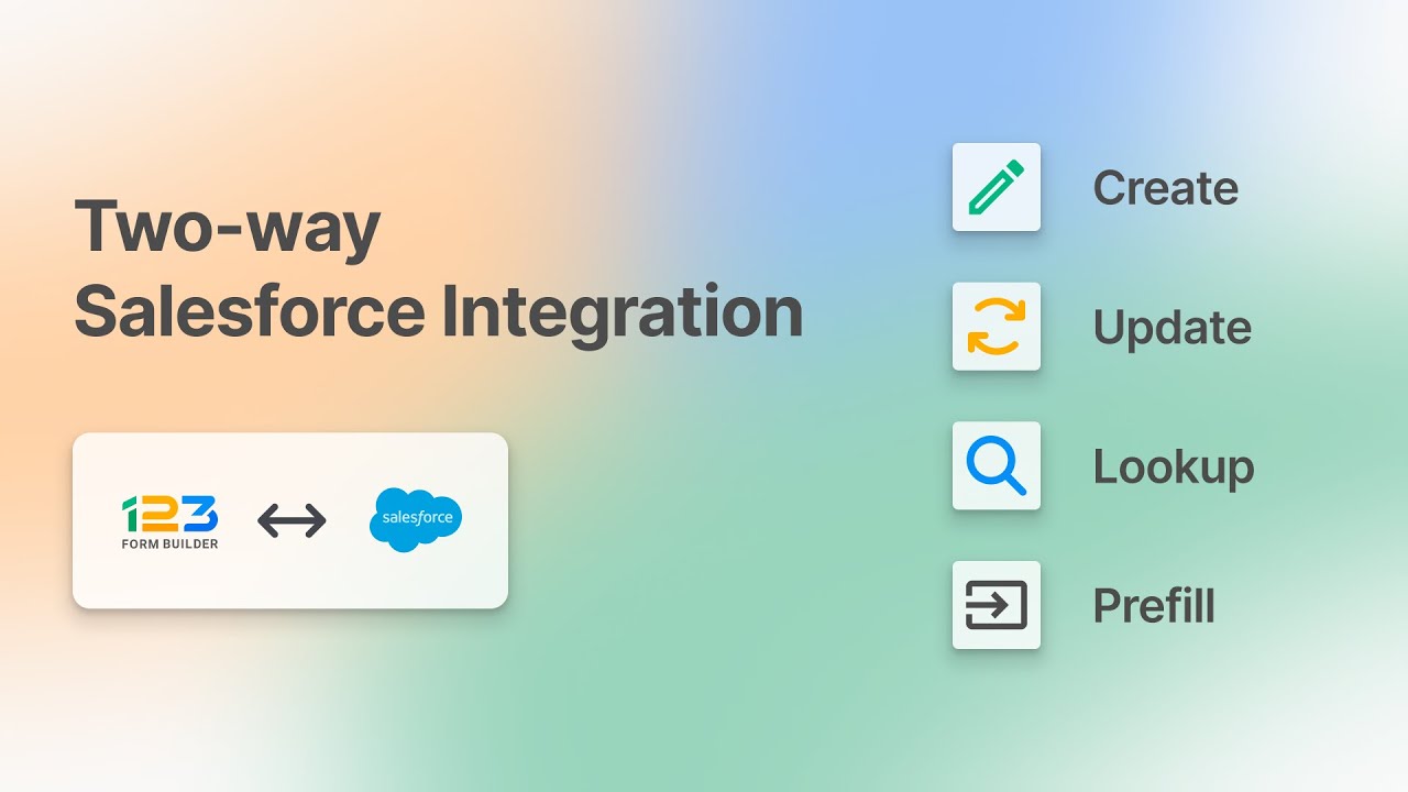 123FormBuilder for Salesforce