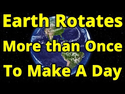 One Full Rotation of Earth Does NOT Make a Day! Here's Why | Amazing Facts About Earth's Rotation