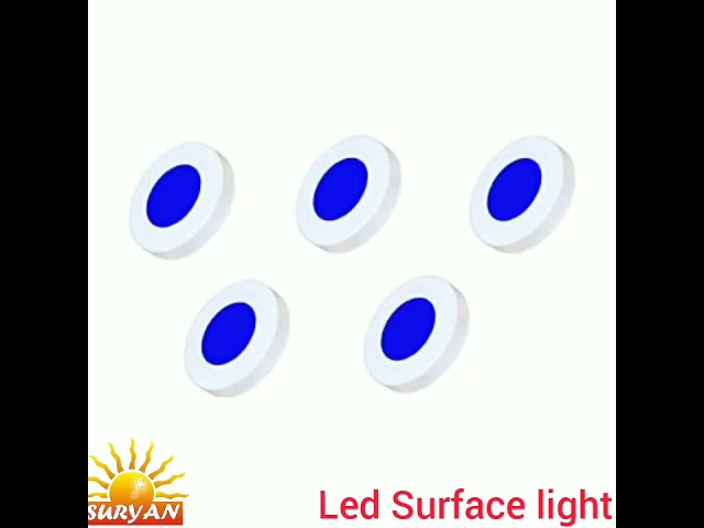 LED SURFACE LIGHTS - 3W LED Stiker Surface Light Manufacturer from Chennai