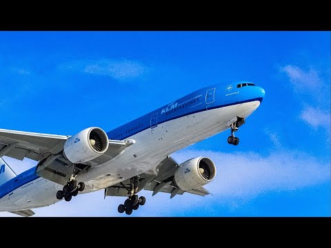 (4K) B777 B747 A380 | 5 landings | Toronto Pearson (YYZ/CYYZ) Planespotting