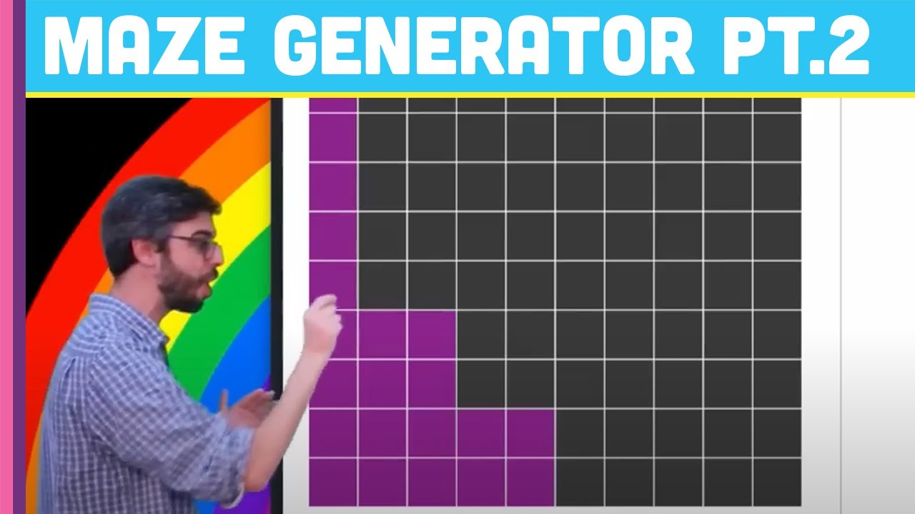 Coding Challenge 10: Maze Generator (Part II)