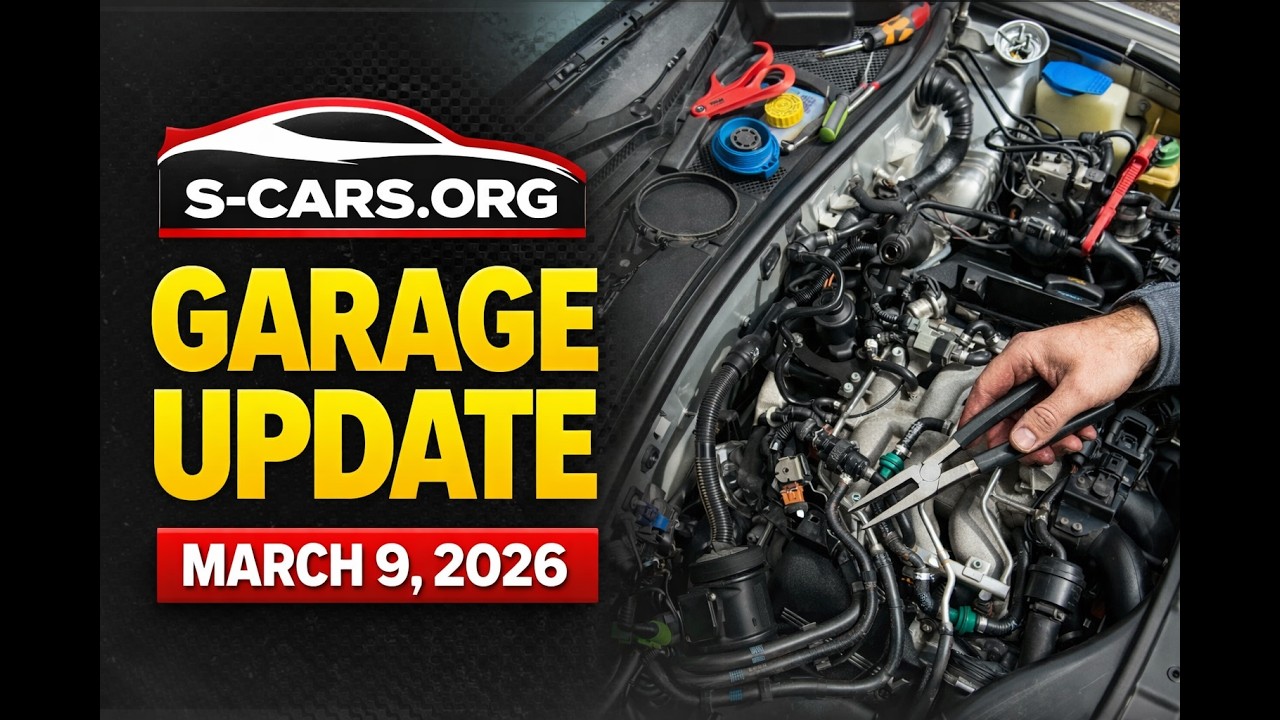 Garage Update: March 9, 2026 - C5 A6 2.7T Woes and More