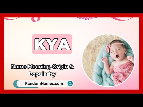 Kya - Baby Girl Name Meaning, Origin & Popularity - RandomNames.com