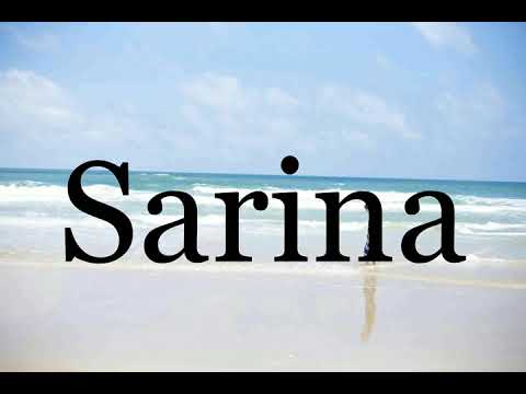 How To Pronounce Sarina🌈🌈🌈🌈🌈🌈Pronunciation Of Sarina