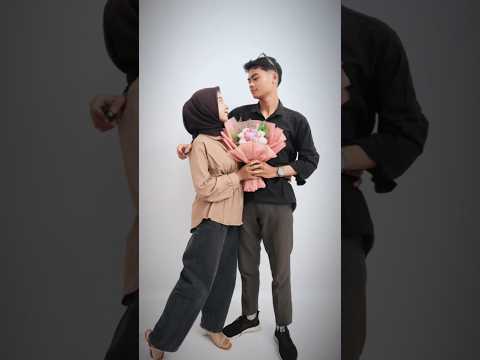 foto studio bareng pacar #shorts #selfphotostudio #fotostudio #pekalongan #couple