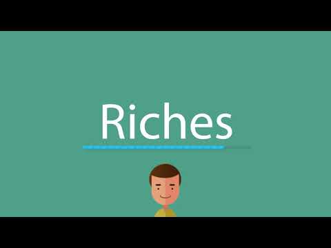 Riches pronunciation