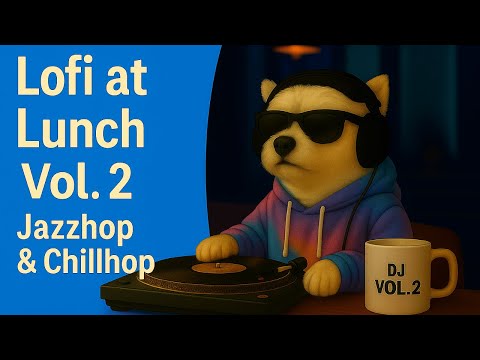 Lofi at Lunch Vol. 2  [jazzhop & chillhop study beats]