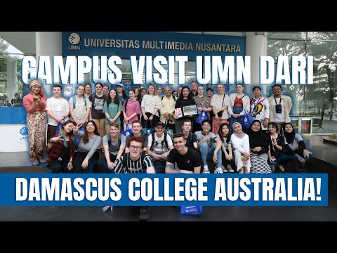 DAMASCUS COLLEGE AUSTRALIA DATANG KE UMN, NGAPAIN AJA? | Minivlog UMN bersama Damascus College